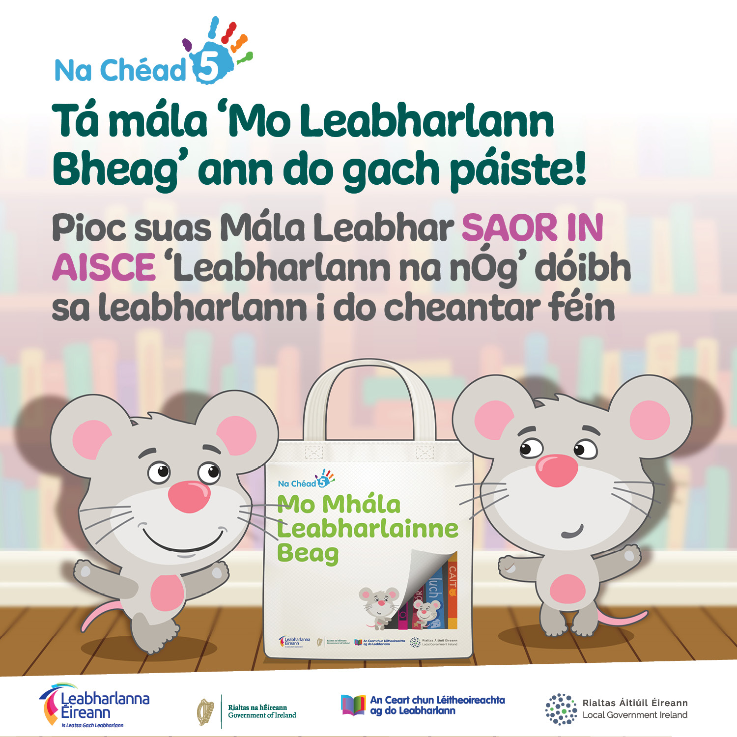 My Little Library Bag Irish 2024 | Libraries Ireland